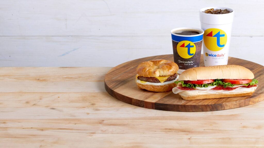 Food & Drink Menu | Twice Daily Convenience Stores